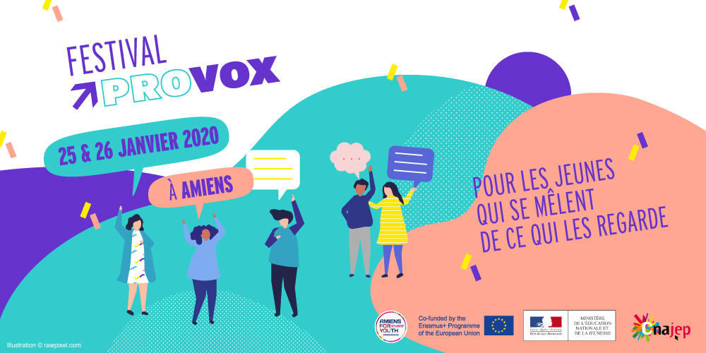 Participez au festival Provox les 25 & 26 janvier 2020 - CNAJEP