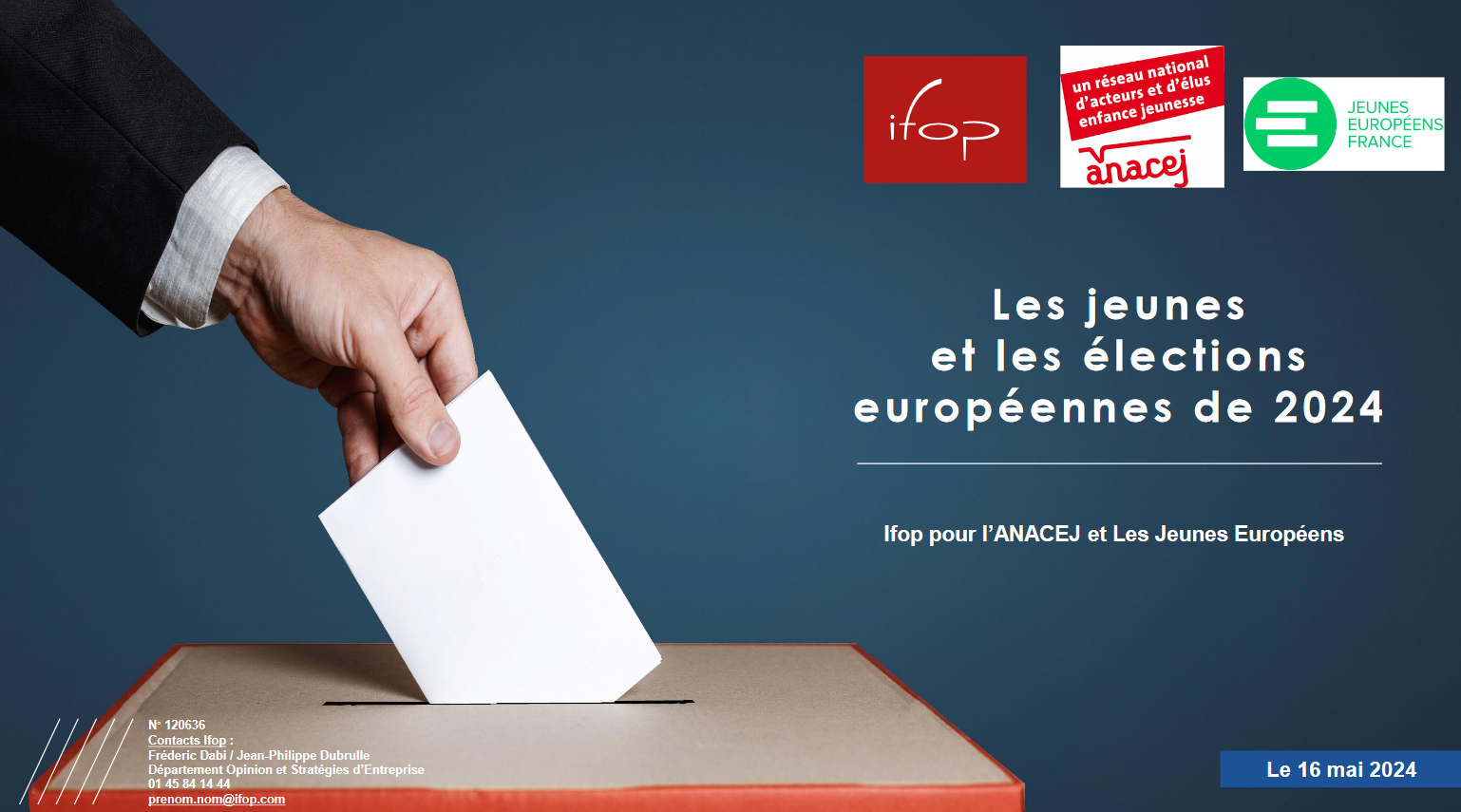 Sondage : Les jeunes et les élections européennes de 2024 - CNAJEP